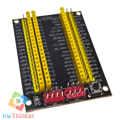 Jual GPIO Expansion Board Breakout Shield PI Hat for Raspberry Pico W ...