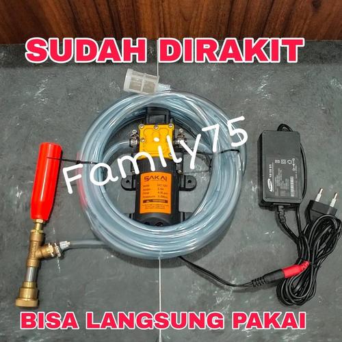 Jual Alat steam motor cuci ac Pompa dc 12 volt Mesin setim stim cuci ...