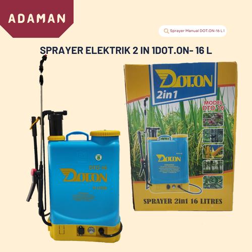 Jual Sprayer tanki semprot Elektrik semprotn tanaman 2 IN 1 DOT.ON ...