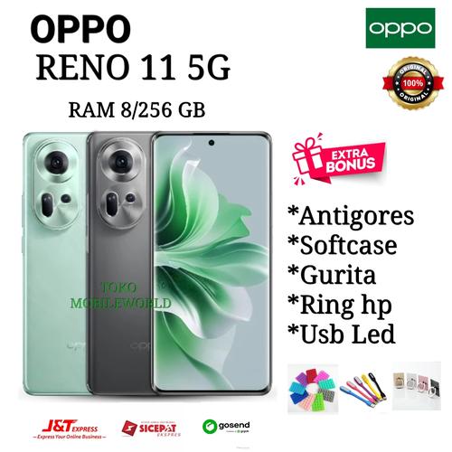 Promo OPPO RENO 11 5G RAM 8/256 GB GARANSI RESMI OPPO - Abu-abu ...