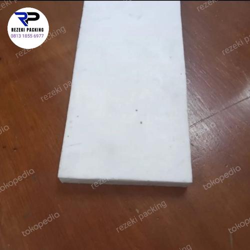 Jual ptfe sheet teflon potongan tebal 10mm x 320mm x 290mm - Jakarta Barat - rezeki packing ...