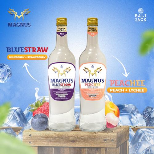 Jual Bundling Magnus 2 varian Bluestraw Peachee @600ml - Jakarta Utara ...