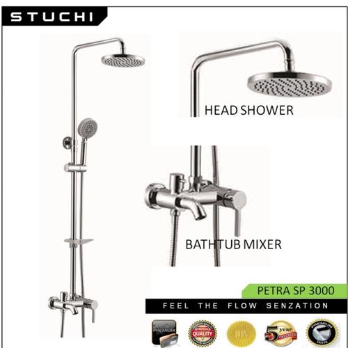 Jual Shower Coloum Stuchi SP3000 / Shower Set / Shower Tiang - Kota ...