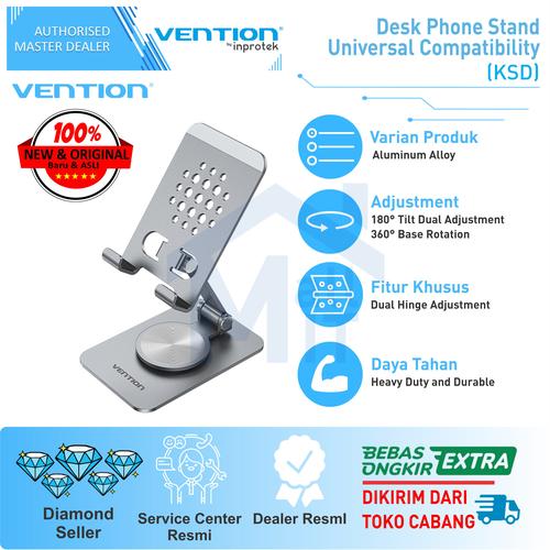Promo Vention Phone Stand Holder for Desk Mount Standing HP Meja KSD KSG - KSD PREMIUM - Kota ...