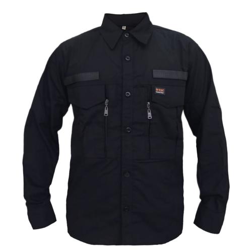 Jual (Bisa Custom Bordir) baju Kemeja Taktikal Lengan Panjang W-TAC ...