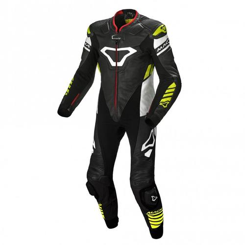 Jual MACNA TRACKTIX Black/White/Fluo Yellow 127 Racing Suit Wearpack ...