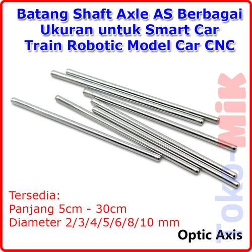 Jual Batang Besi AS Axle Shaft Macam Ukuran Smart Car Train CNC Robot ...