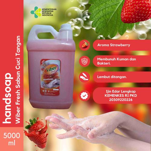 Promo Handosap Sabun Cuci Tangan Handwash Wiber Ijin Edar Resmi 5 liter ...