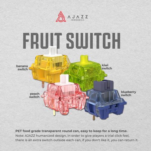 Jual Ajazz Diced Fruit Switch 45+1 PCS - BLUEBERRY - Jakarta Barat ...