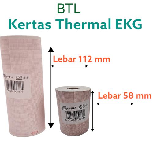 Jual Kertas EKG BTL 58mm - 58mm - Kota Bandung - Stasion Alkes | Tokopedia