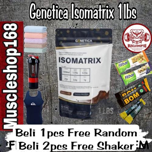 Jual Genetica Isomatrix 1 Lbs Protein Isolate Matrix - Choco - Jakarta ...