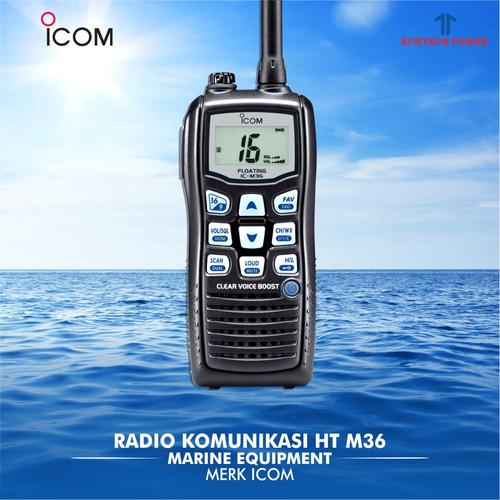 Promo Radio Komunikasi HT IC-M36 Merk ICOM VHF Marine Transceiver - Kota Surabaya - SUNTECH ...