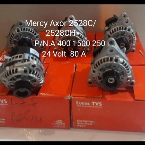 Jual Alternator Assy Mercy AXOR 24 V 80A Merk " Lucas TVS " India ...