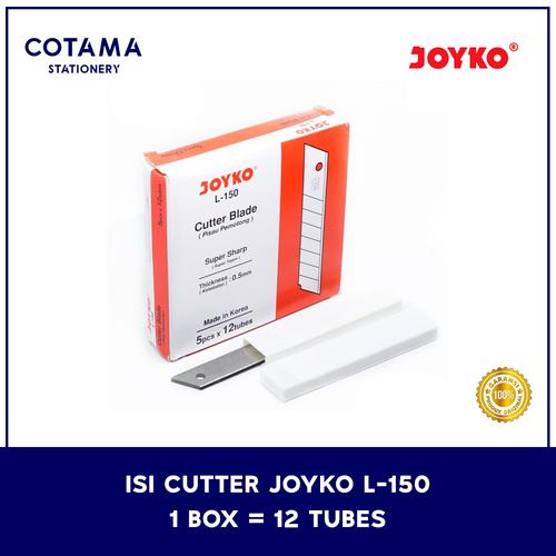 Jual Isi Refill Cutter Kecil Joyko L-150- 1 box isi 12 tubes - Jakarta ...