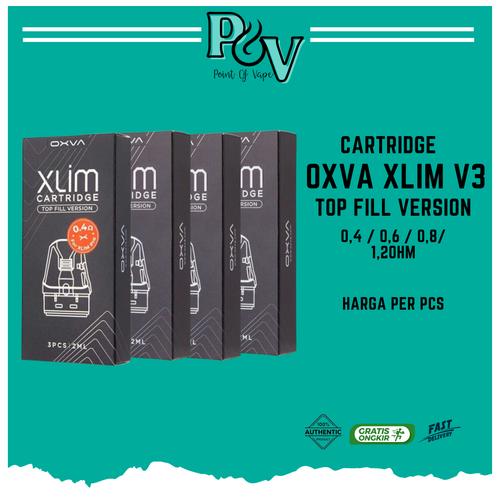 Jual OXVA XLIM V3 Top Fill Version Cartridge 0,4/0,6/0,8/1,2Ohm ...