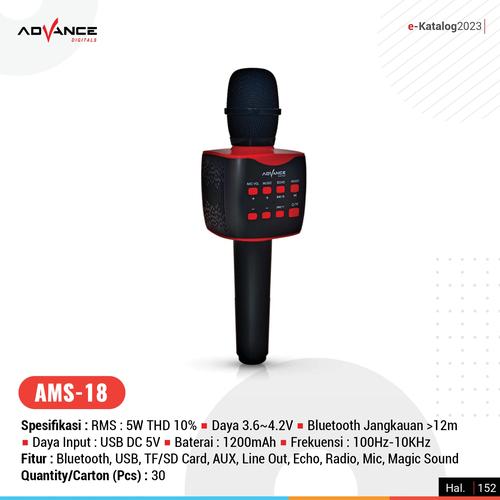 Jual SPEAKER MIC AMS-18 V.2 SPEAKER MICROPHONE AMS-18 V.2 - Kota ...