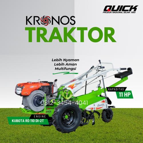 Jual Traktor Mesin Quick Kronos Rotary / traktor Kubota RD 110 - Kota ...