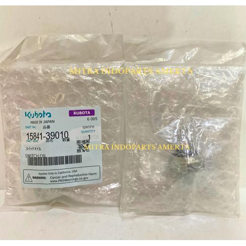 Jual SWITCH OIL/SENSOR OLI KUBOTA (15841-39010) - Jakarta Barat - MITRA ...