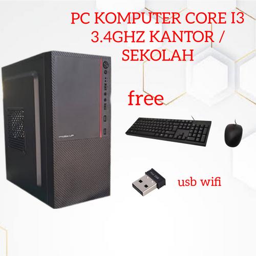 Jual Core i3 gen 3 - 4gb Ram - 500gb ssd - Pc Rakitan Komputer Kantor ...