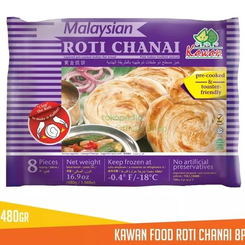 Jual Kawan Roti Chanai 480g Isi 8 Pcs Roti Chanai Frozen Food - Kota ...