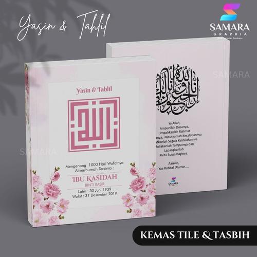 Jual Cetak buku yasin dan tahlil custom lengkap 40 harian peony 6 ...