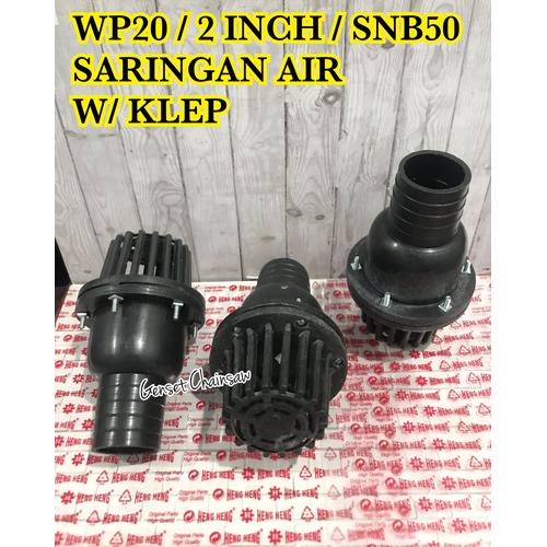 Jual wp20 Saringan Air + Klep Tabok Selang Spiral 2 Inch 2" check valve ...