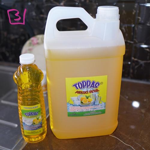 Jual Pencuci piring Toppas kemasan jerigen 5L - Kuning (lemon) - Kota ...
