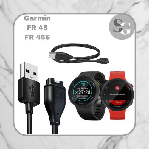 Jual CHARGER CABLE SMART WATCH GARMIN FORERUNNER 45 45S KABEL CASAN JAM ...