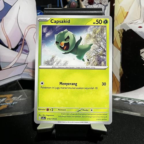 Jual Capsakid SV3S 010/170 - Pokemon TCG Indonesia - Jakarta Pusat ...