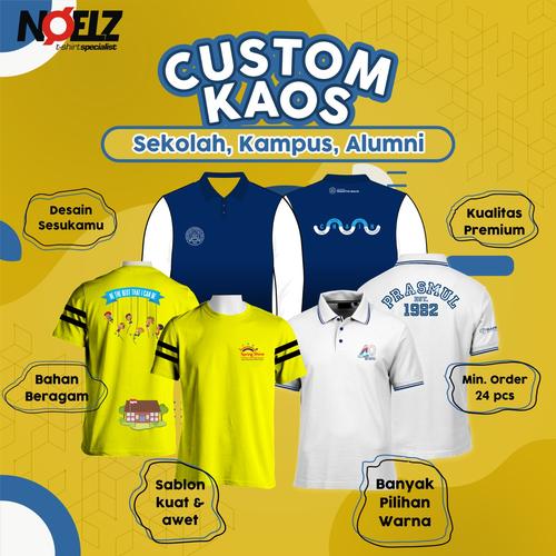 Jual Kaos T-shirt Kampus, Universitas, Sekolah, Alumi, Reuni, dll ...