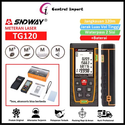 Jual SW-TG120 Meteran Laser Digital Distance 120 Meter - Alat Ukur ...