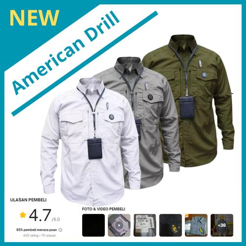 Jual Kemeja PDL Lapangan Tactical Lengan Panjang Baju Pdh Kerja Outdoor ...