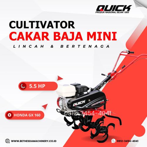 Jual Mini Traktor Quick Cultivator Cakar Baja Mini Honda GX 160 - Kota ...