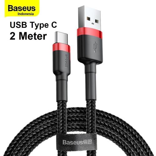 Jual BASEUS ORIGINAL KABEL DATA CAFULE USB TO TYPE C 2A 2M 2 METER TIPE ...
