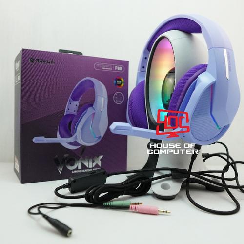 Jual HEADSET GAMING REXUS VONIX F80 RGB - UNGU - Kota Banjarmasin ...