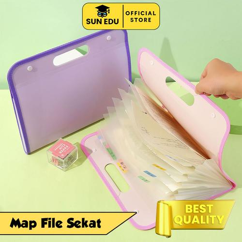 Jual A4 File Folder Document Organizer / Tas File Holder Kertas A4 13 ...