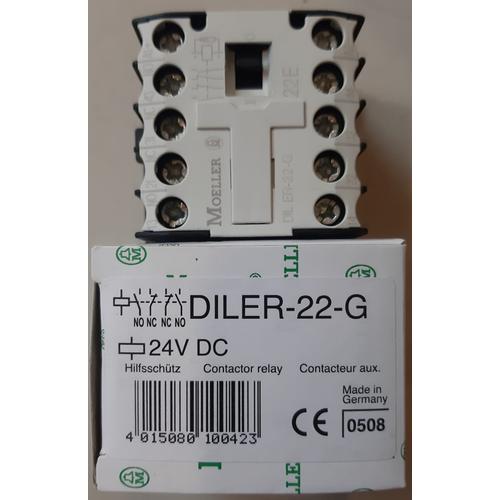 Jual Moeller DILER-22-G 24VDC 6A Contactor Relay 2NO+2NC - Jakarta ...