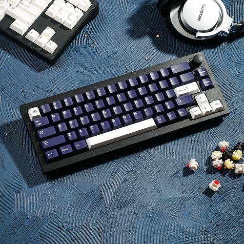 Jual Keycap Mechanical Keyboard Keycaps Blue Biru Navy Cherry Profile ...