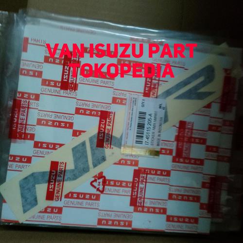 Jual STIKER STICKER SETIKER DECAL KEDOK DEPAN ISUZU NMR 81 NMR81 HITAM ...