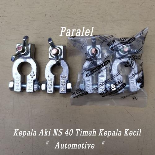 Jual KLEM KEPALA AKI ACCU MOBIL NS40 TIMAH KEPALA KECIL " AUTOMOTIVE ...