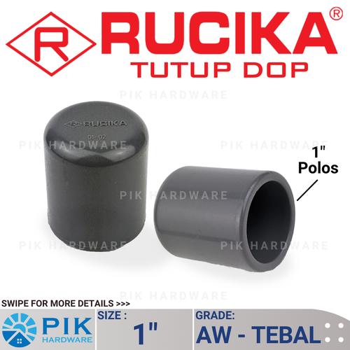 Jual Dop 1 inch Rucika AW - Tutup pipa 1" Cap 1 inci Plug polos 1in ...