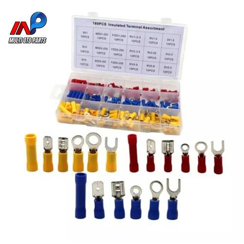 Jual Terminal Insulated Sambungan Kabel Konektor isi 180 pcs - Kota ...