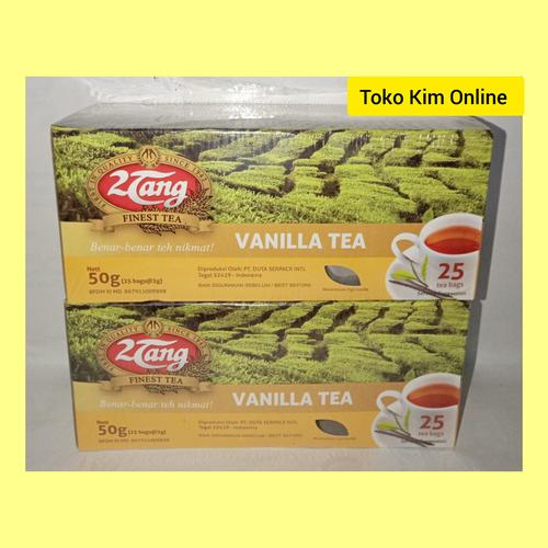 Jual Teh Celup Cap 2 Tang Vanilla Isi 25 tea bag - Kota Bandung - Toko ...