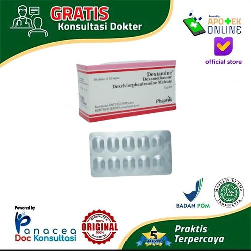 Jual DEXTAMINÉ TABLET 1 BLISTER 10 TABLET - Kab. Jember - Apotek ...