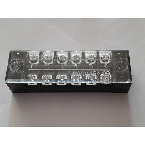 Jual Terminal Block Block Kaca 15A - 6P TB1506, Tanpa Bubble - Kota ...