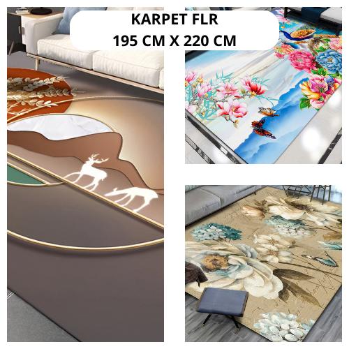 Jual Karpet lantai ruangan motif elegan UK 195 X 220 ruang tamu ...