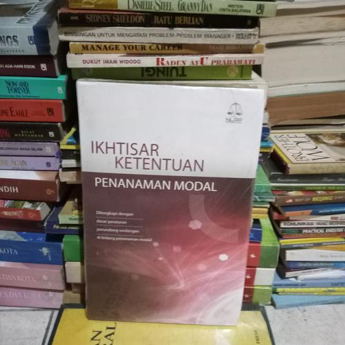 Jual ORI BUKU IKHTISAR KETENTUAN PENANAMAN MODAL DILENGKAPI DENGAN ...