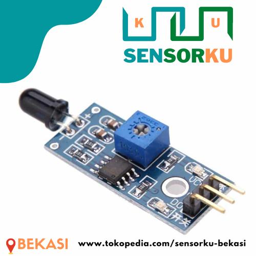 Jual IR Infrared Sensor Api Flame Sensor Detector Infrared Arduino 3 ...