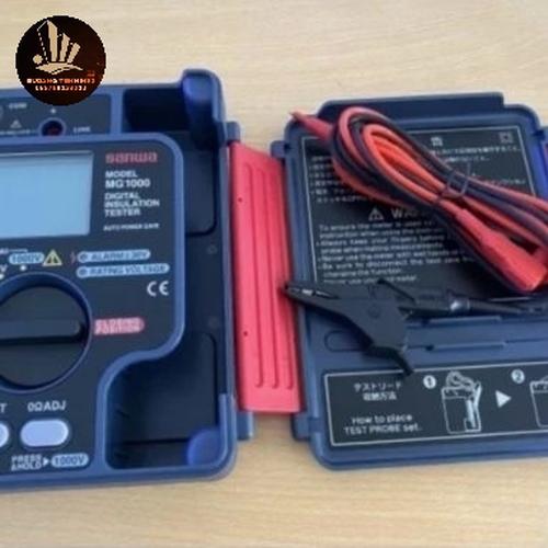 Jual SANWA MG1000 digital insulation tester Megger 1kV MG-1000 ORIGINAL ...
