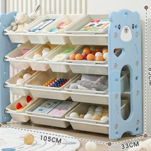 Jual Rak Penyimpanan Mainan Anak Serbaguna Lemari Susun Besar ...